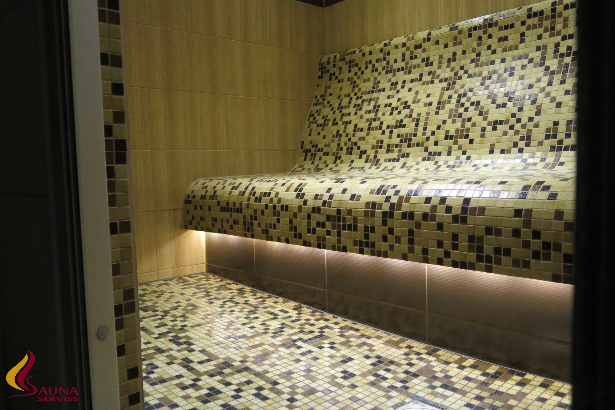 Tvaika pirts Nacionālo bruņoto spēku (NBS) sporta klubā - Sauna Serviss