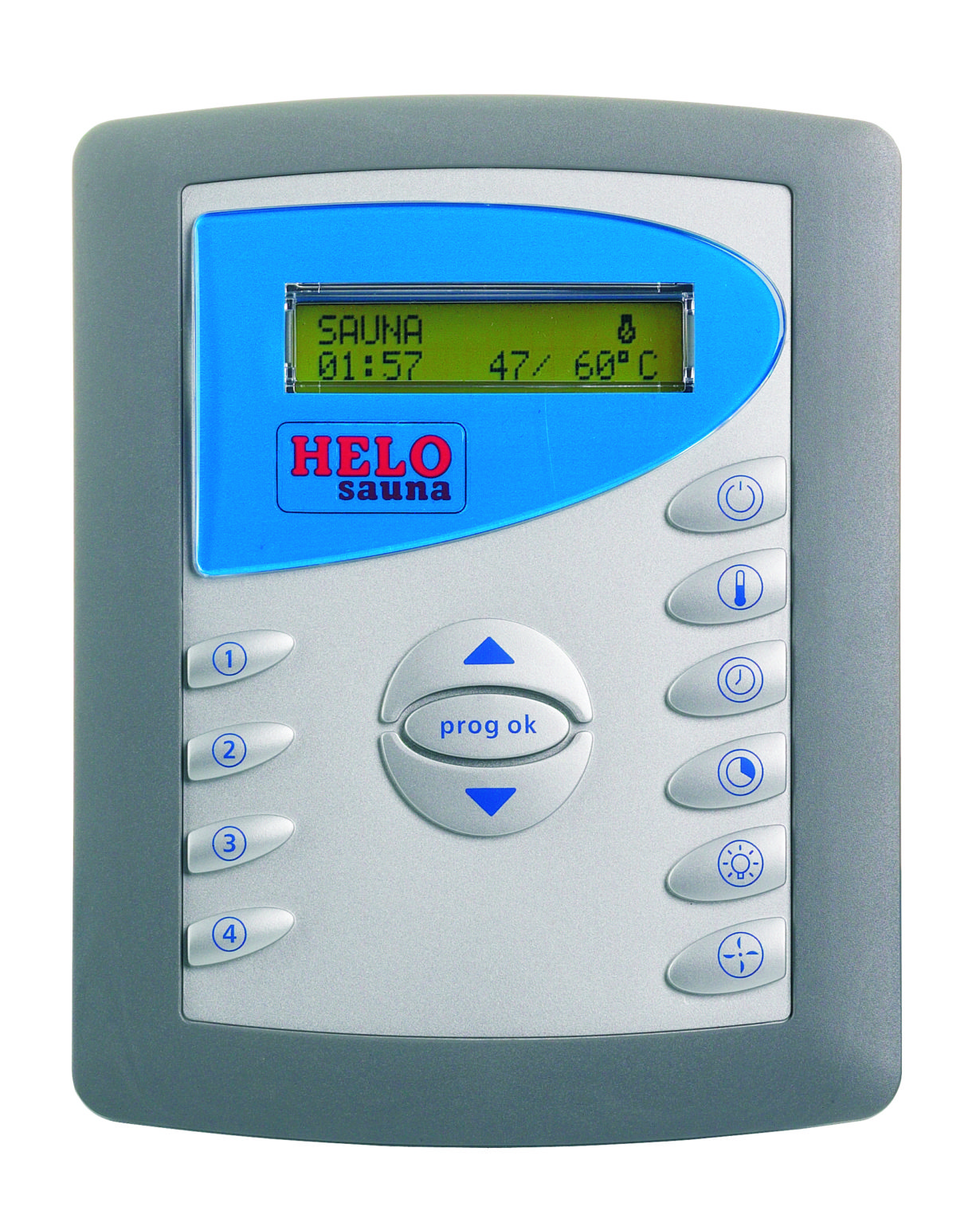 Digi II and screen - Sauna Serviss