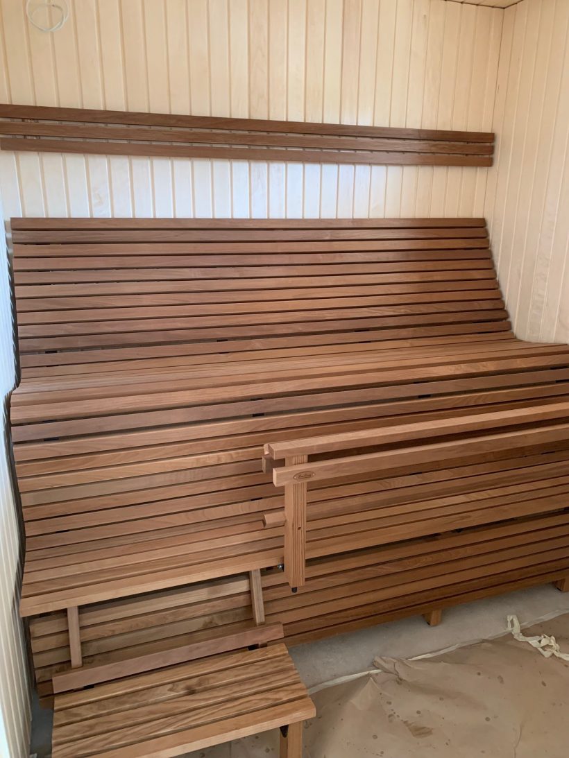 Ērta pirts sola konstrukcija